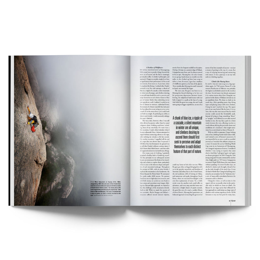 Alpinist Magazine Issue 77 - Spring 2022 – Height of Land Publications