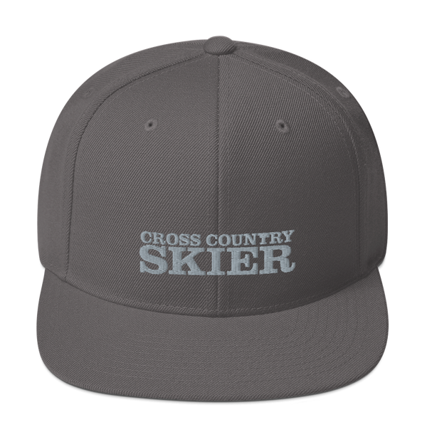Cross Country Skier Snapback Hat – Height of Land Publications